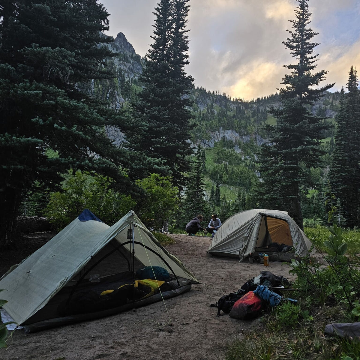 August Camp Spots on the PCT – Zenbivy