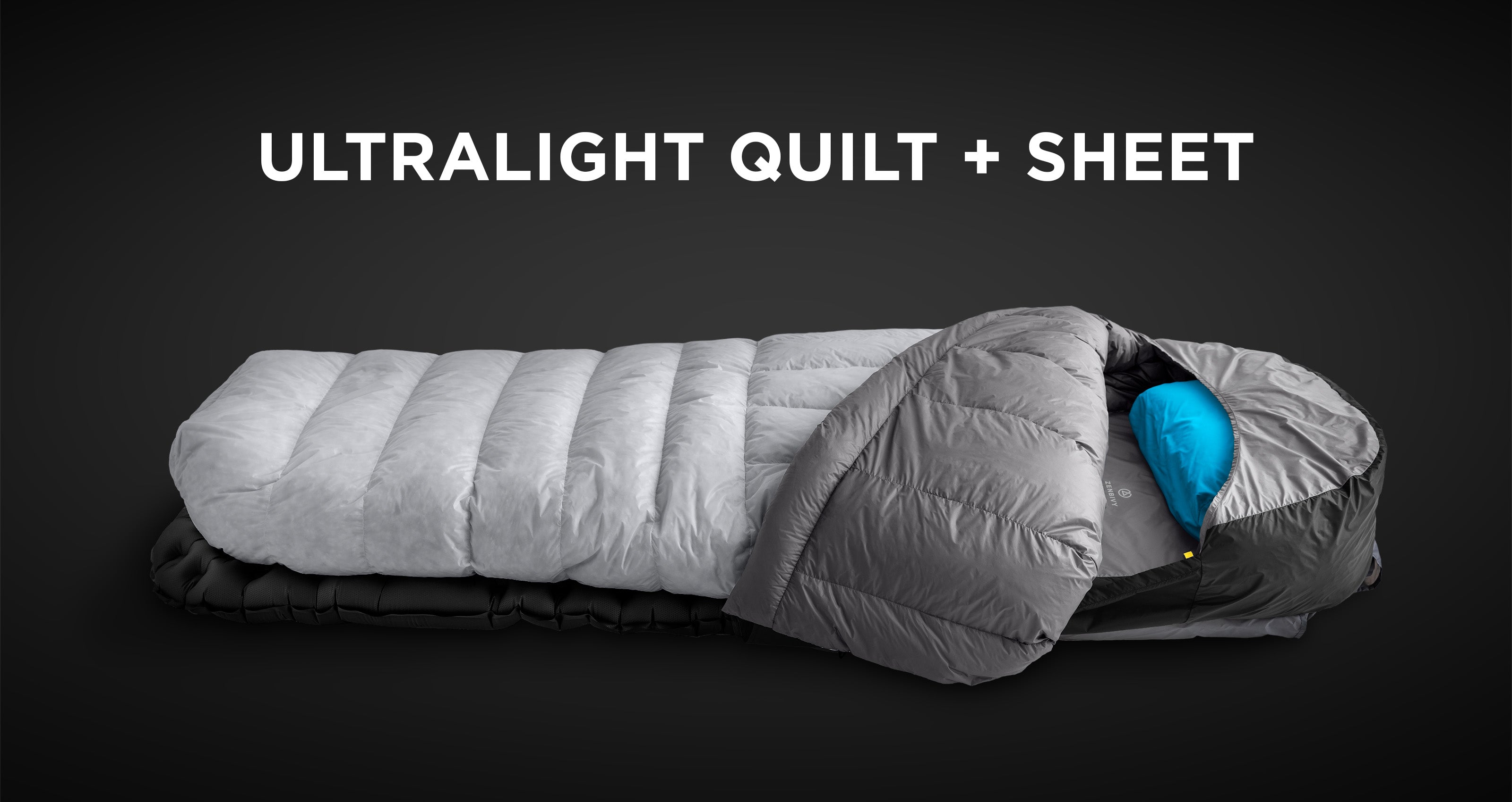 Ultralight Backpacking Quilts | Zenbivy Ultralight Bed