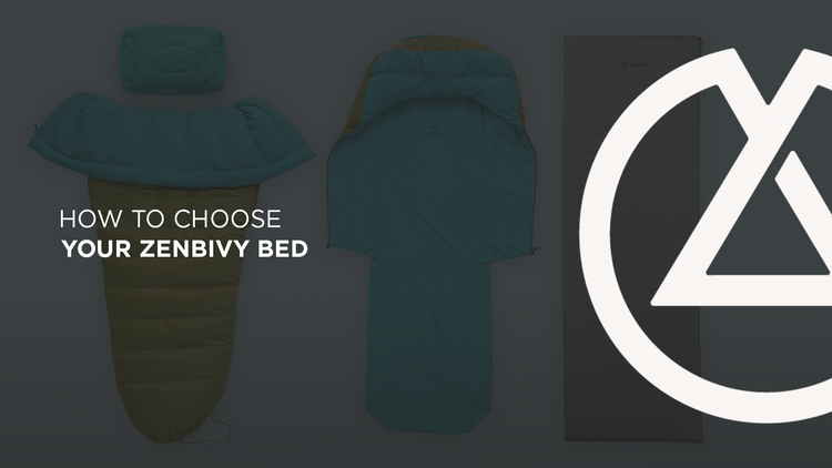 Backpacking Sleeping Bags, Quilts, Mattresses & Pillows | Zenbivy