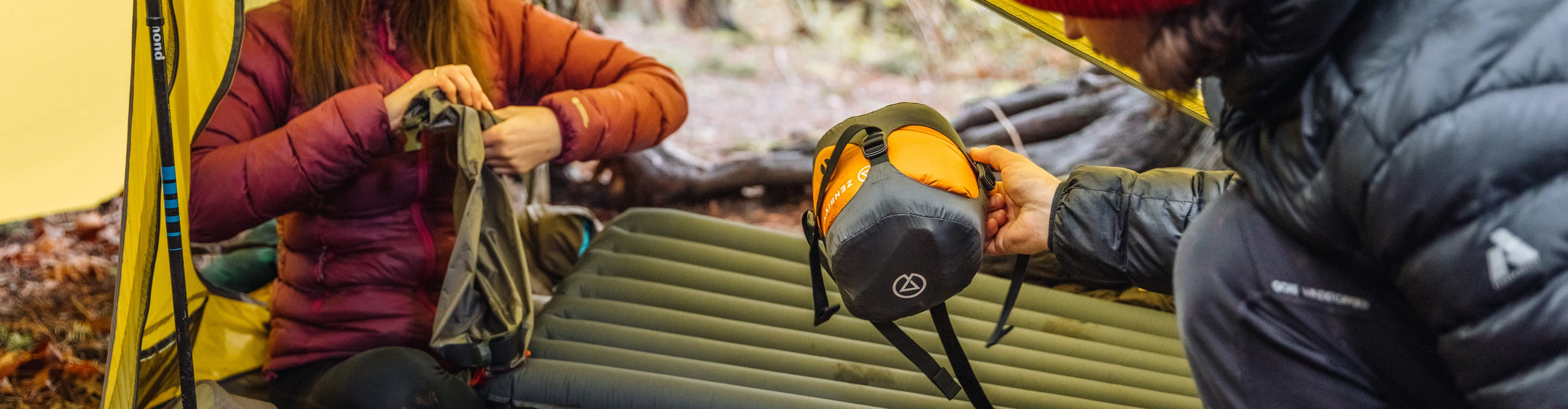 Zenbivy Backpacking Gear | Dry Sack with Compression Caps