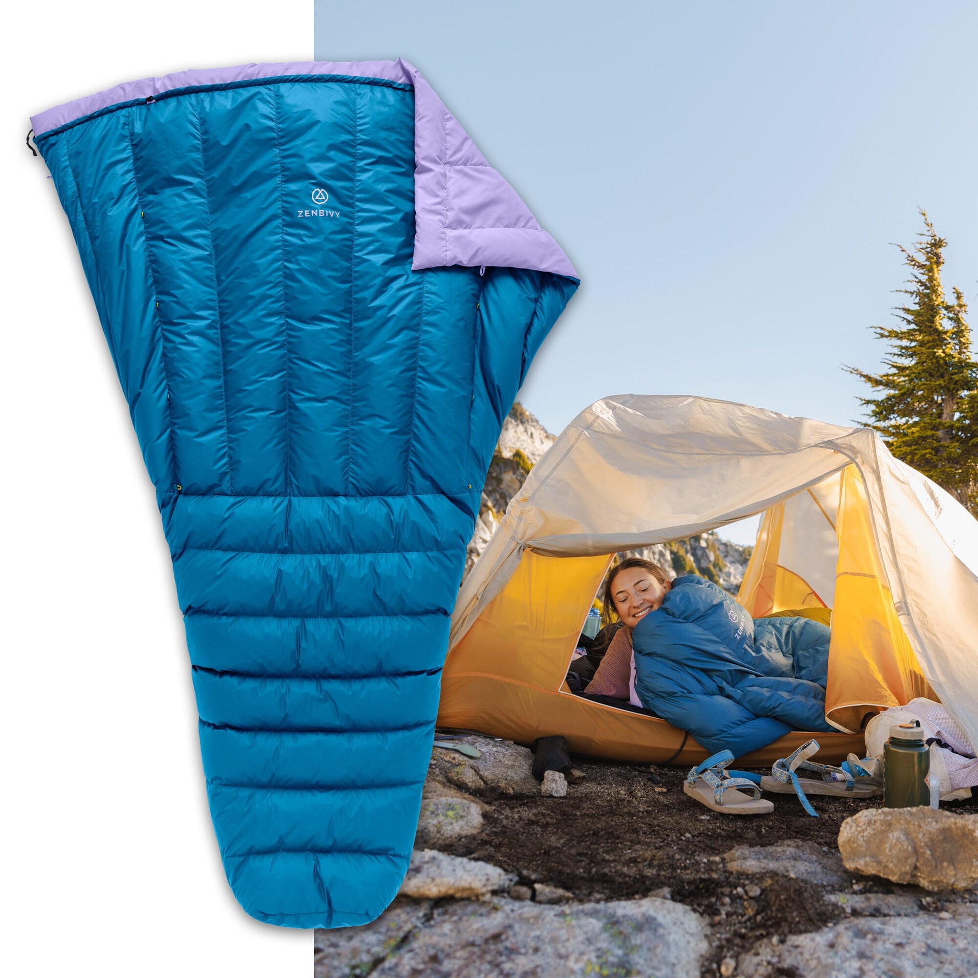Zenbivy Backpacking Quilt | Core Quilt