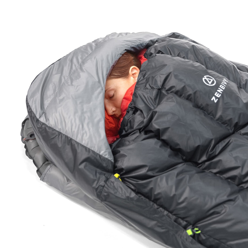 Zenbivy Ultralight Sheet | Ultralight Draft-Free Sleep System