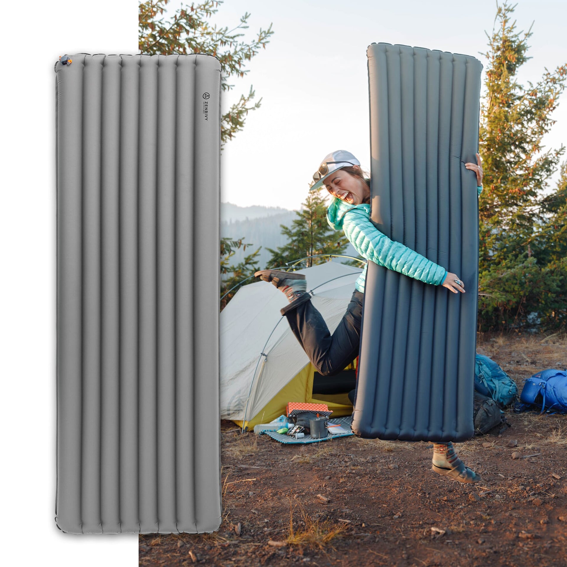 Zenbivy Light Mattress | Lightweight Backpacking Mattress