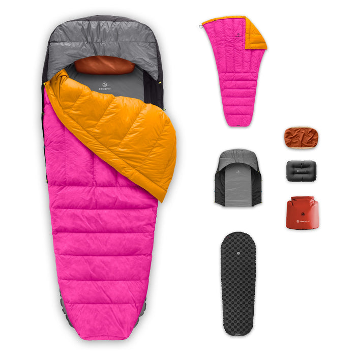Complete Camping Sleep Systems | Zenbivy Bed Bundles