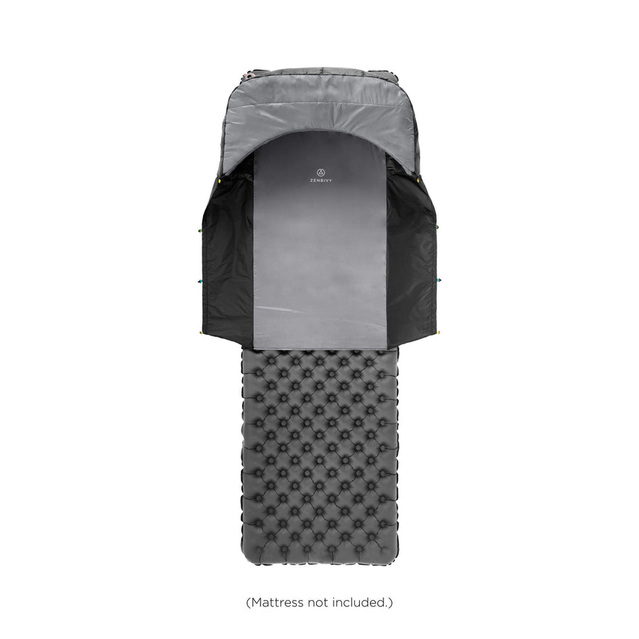 Zenbivy Ultralight Sheet | Ultralight Draft-Free Sleep System