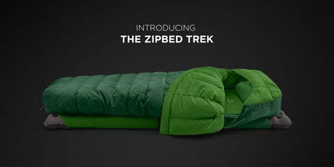 Zenbivy ZipBed Trek | Our Lightest Zippered Bed Yet